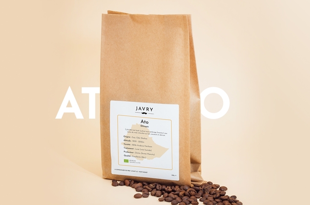 Ato, café de forêt I 100% BIO I Appellation Jimma