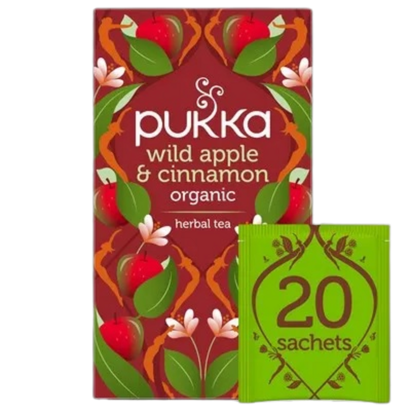 Infusion Wild Apple and Cinnamon BIO - Pukka - 20 bags 400183: achat