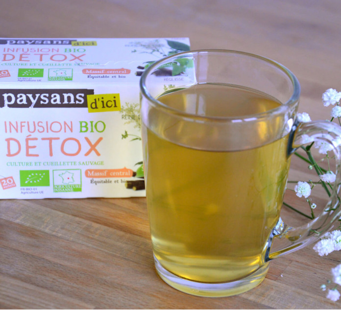 Organic detox infusion - peasants here - 20 sachets 3760091727923: